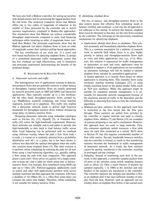 Mahout low-overhead datacenter traffic management using end-host-based elephant detection | PDF