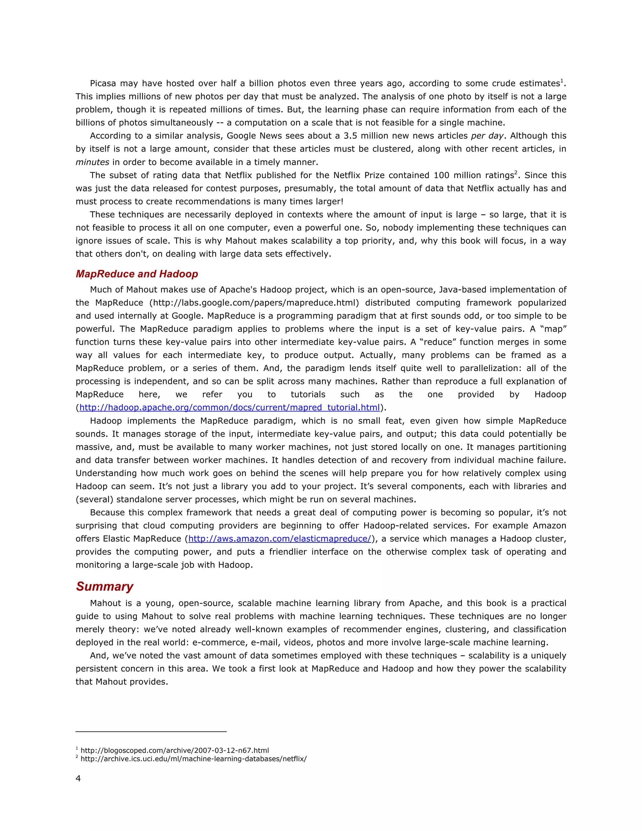 Mahout in action | PDF