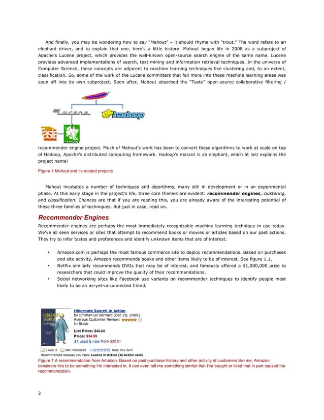 Mahout in action | PDF