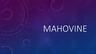 Mahovine | PPTX