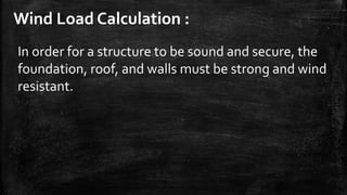 how to calculate wind load on any building | PPTX
