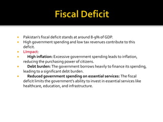 Economic Challenges Facing Pakistan...ppt