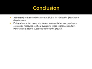 Economic Challenges Facing Pakistan...ppt