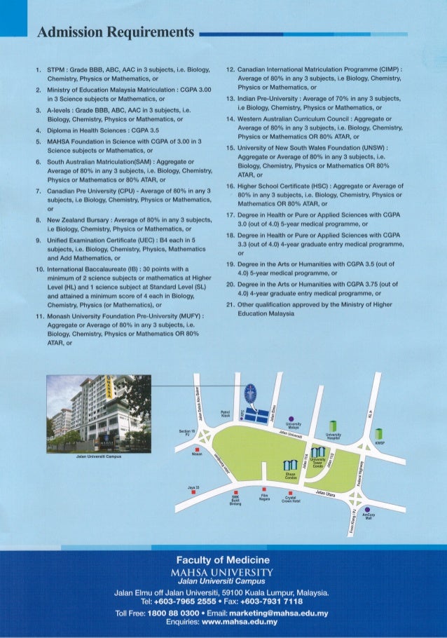 Mahsa Mbbs Brochures 2015