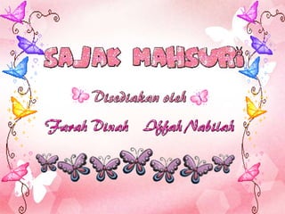 Mahsuri presentation | PPTX