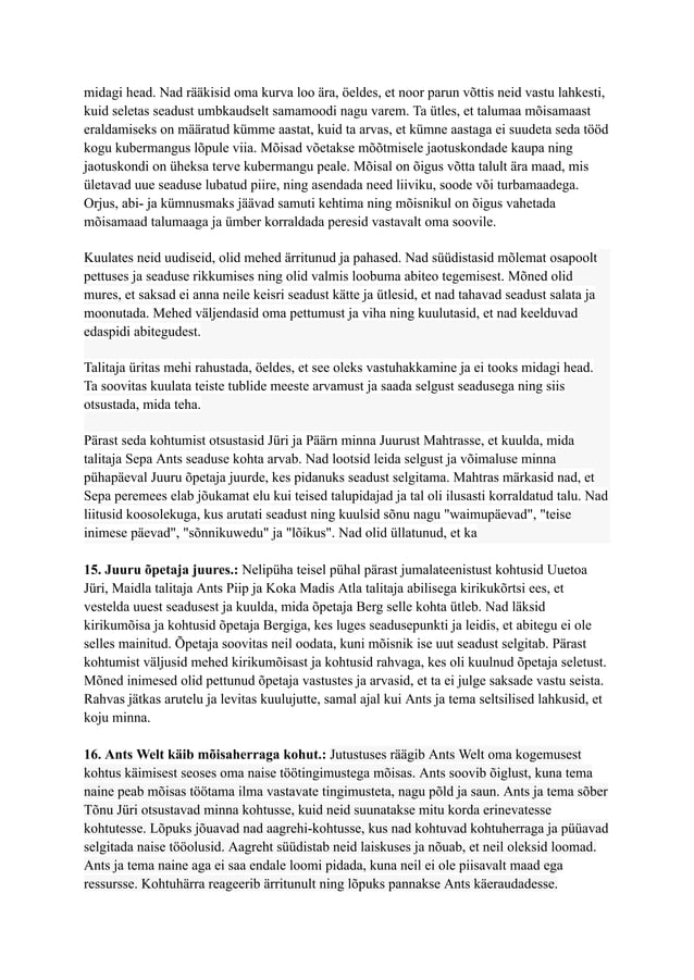 Mahtra sõda kokkuvote | PDF