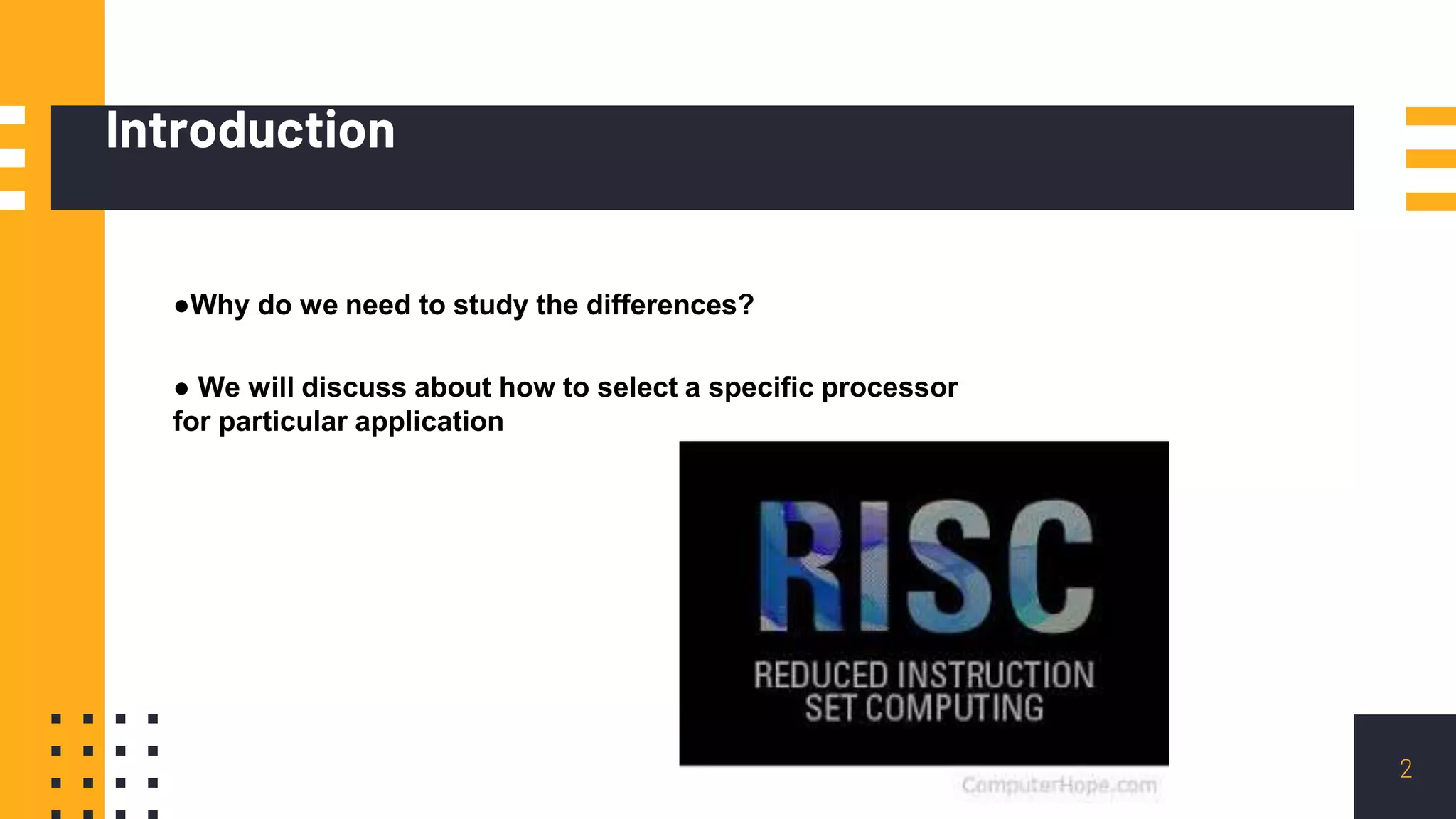 Risc Processors Mips Arm And Sparc Pptx Operating Systems Computer Software And Applications