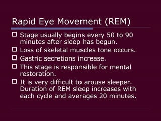 stages of sleep | PPT