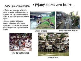Slums In Manilla | PPTX