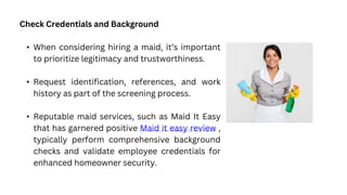 Maid It Easy — How to Find and Hire the Perfect Maid for Your Home.pptx