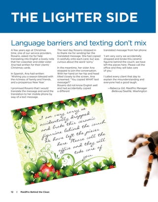 MaidPro Behind The Clean | PDF