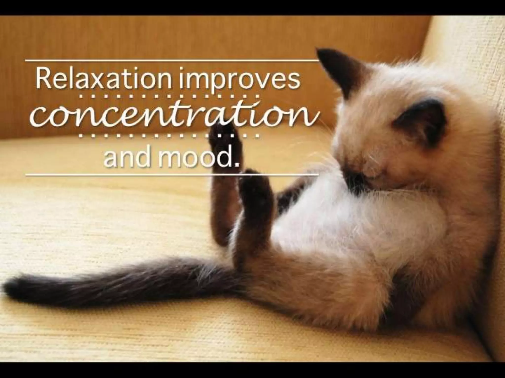 5 Reasons to Relax More Often | PPT