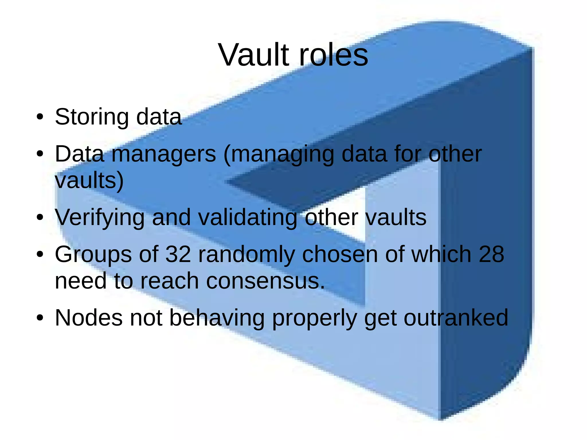 MAIDSAFE Installer DEMO Project SAFE London | PPT