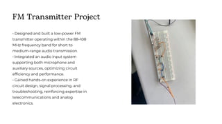 Mai Emad Portfolio with projects and experience | PPT