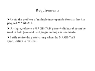 Stanford Microarray Database: Don Maier | PPT