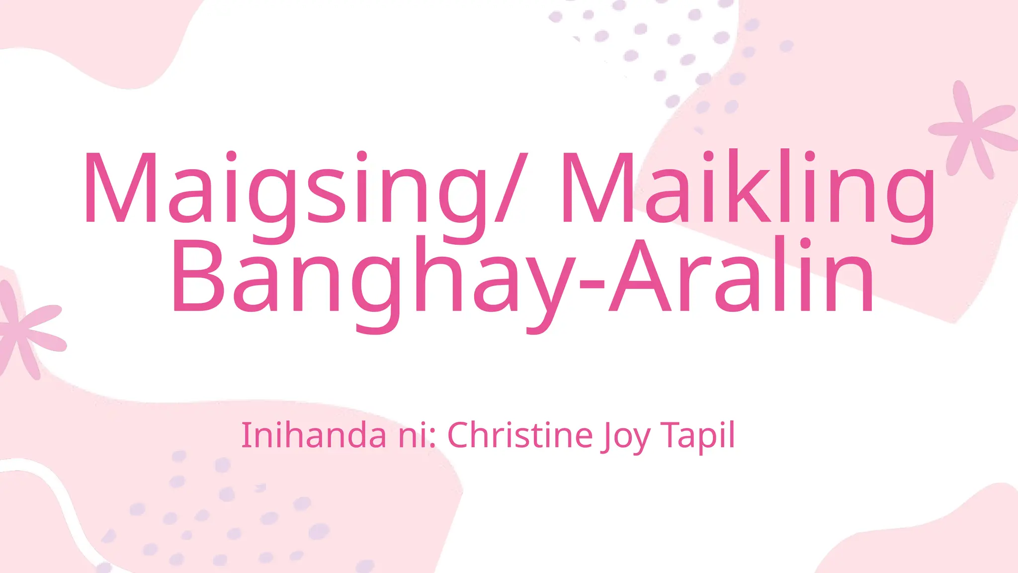 maigsing-banghay-aralin (1).pptx sa filipino | PPTX
