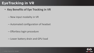Next Gen Input Modalities in VR/AR | PDF