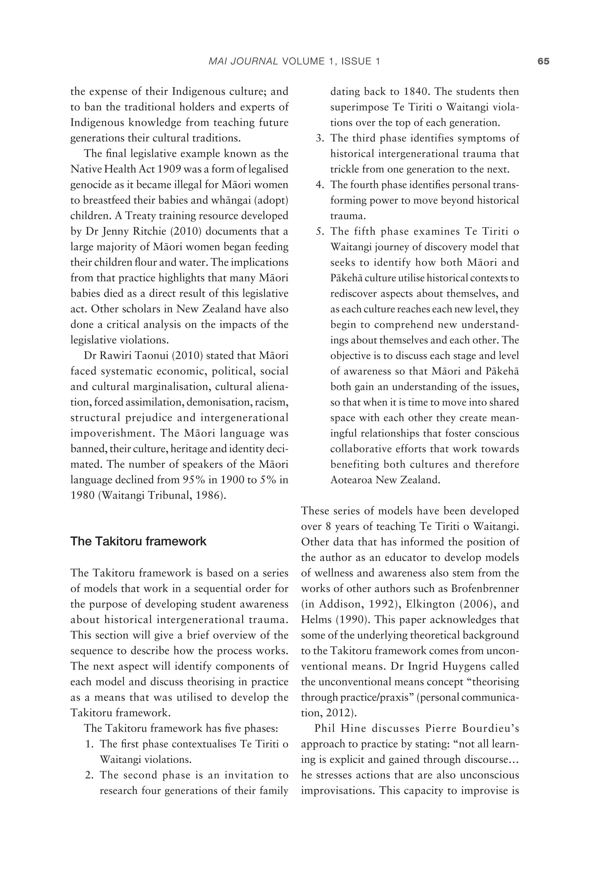 Takitoru From Parallel to Partnership Mai journal | PDF