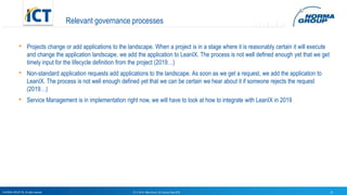 Lessons learned: A step-wise implementation for Application Rationalization | PPTX