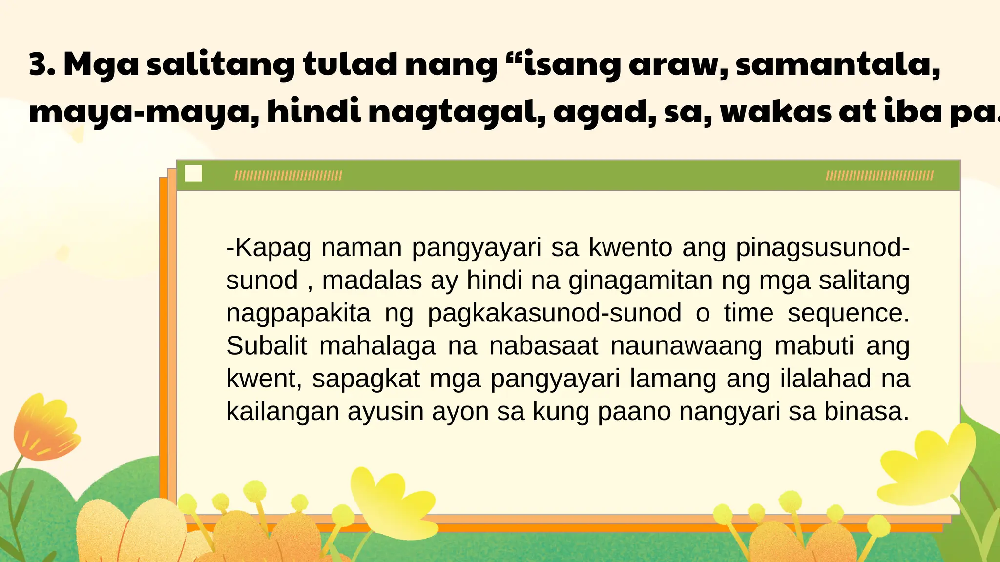 Maikling-Kwento-Hudyat-ng-pagkakasunod-sunod-ng-mga-pangyayari.-PPT ...
