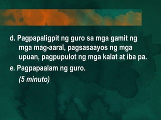 Maikling banghay aralin | PPT