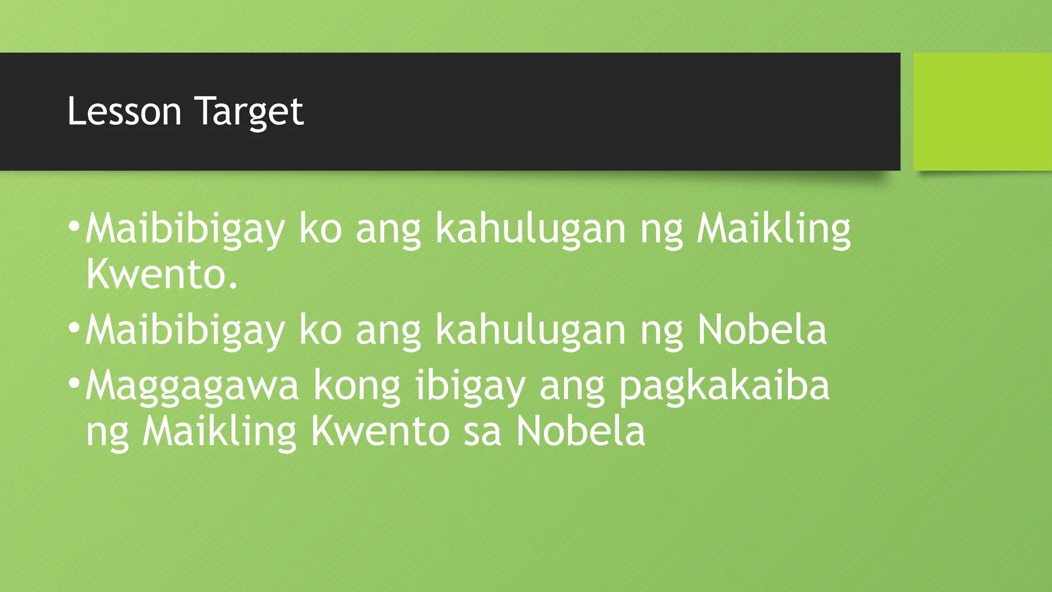Pagkakaiba ng Maikling Kwento sa Nobela.pptx