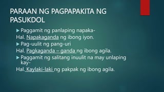 MAIKLING KWENTO ANG REGALO NG TAONG IBON | PPTX