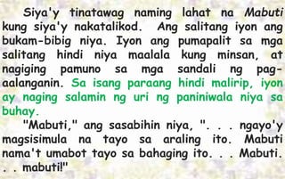Maikling Kuwento ni Mabuti, gabay sa pagbasa | PPTX