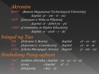 Maikling salaysay ng alfabetong filipino | PPTX