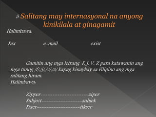 Maikling salaysay ng alfabetong filipino | PPTX