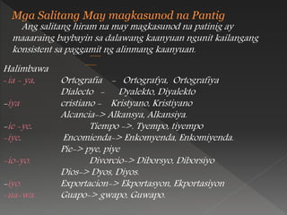 Maikling salaysay ng alfabetong filipino | PPTX