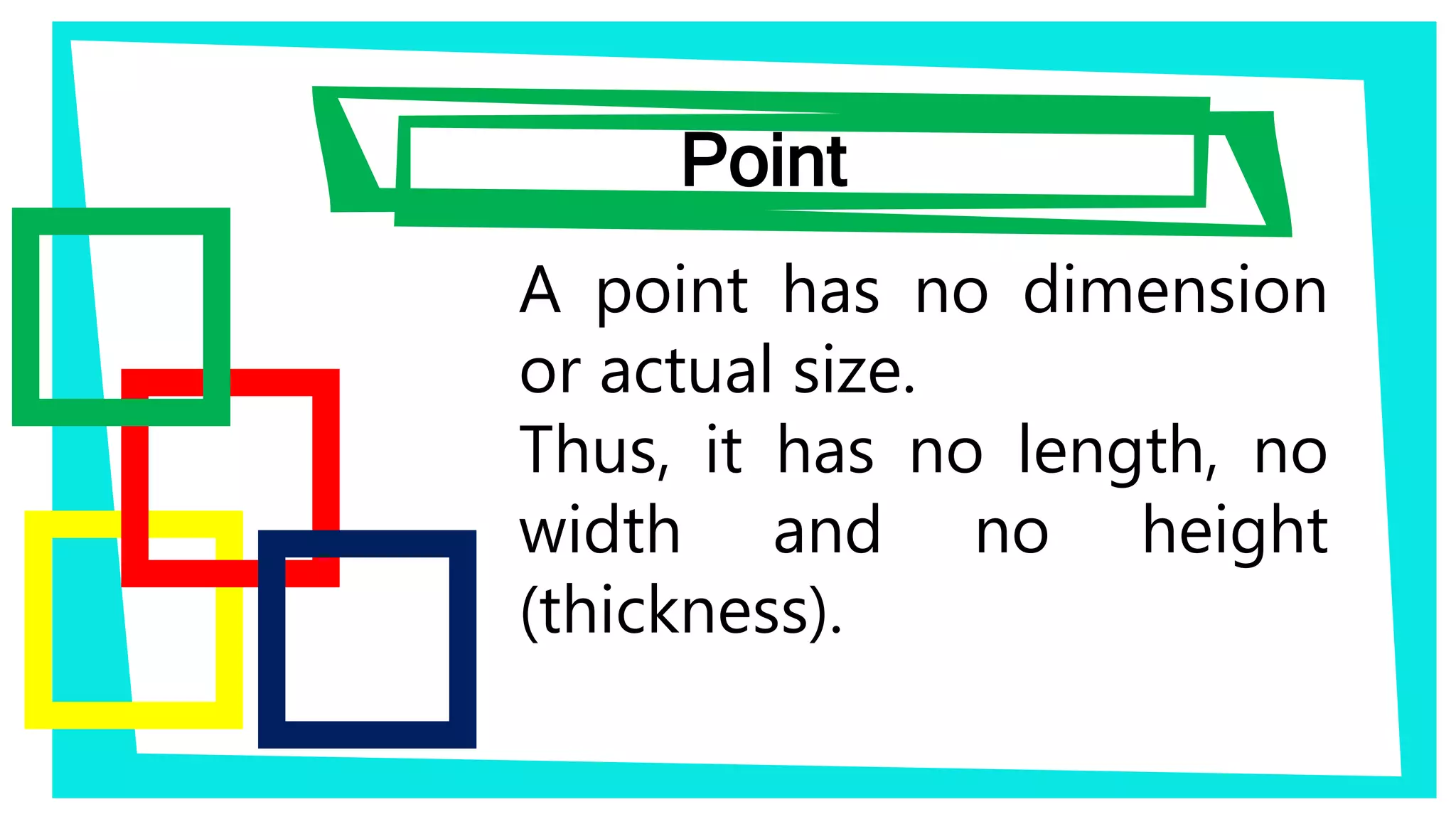 Undefined Terms in Geometry | PPTX