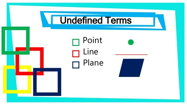 Undefined Terms in Geometry