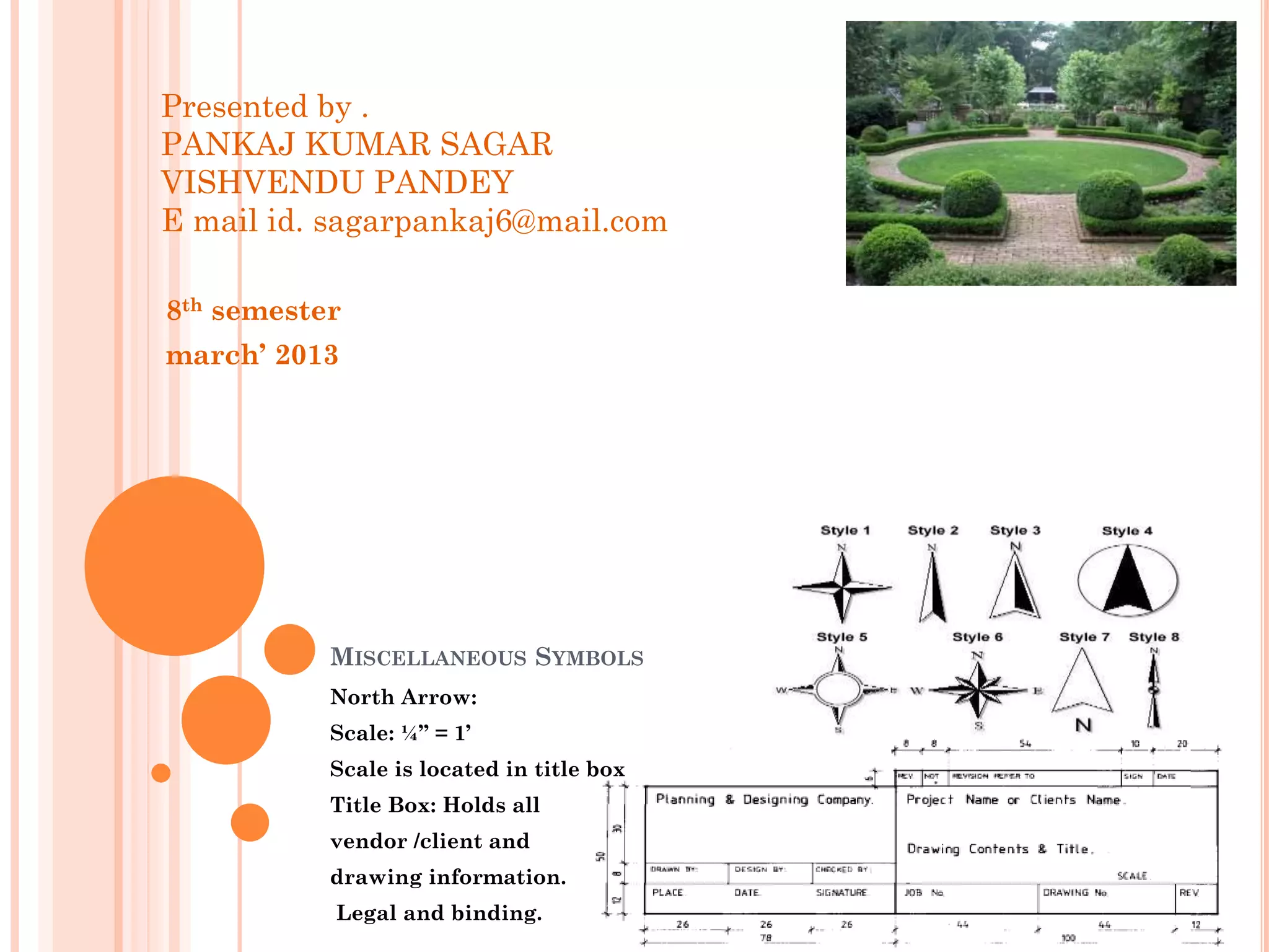 Elements of Landscape | PPTX