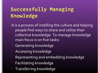 Knowledge Management | PPT