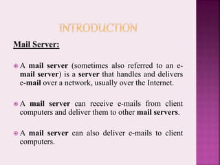Mailing Server | PPTX