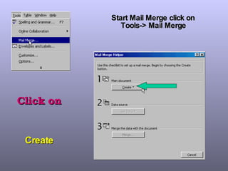 Mail Merge | PPT | Free download