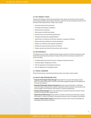 Solution Architecture for Mailbox Archiving 5,000 Seat Environment | PDF