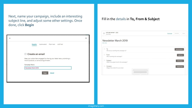 Mailchimp 101 : Newsletter | PPT