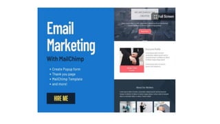 Mailchimp Template Design | PDF | Email | Internet