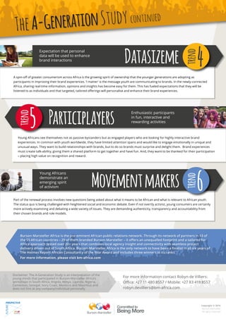 A-Generation Study 2016 | PDF | Africa Travel | Travel Locations
