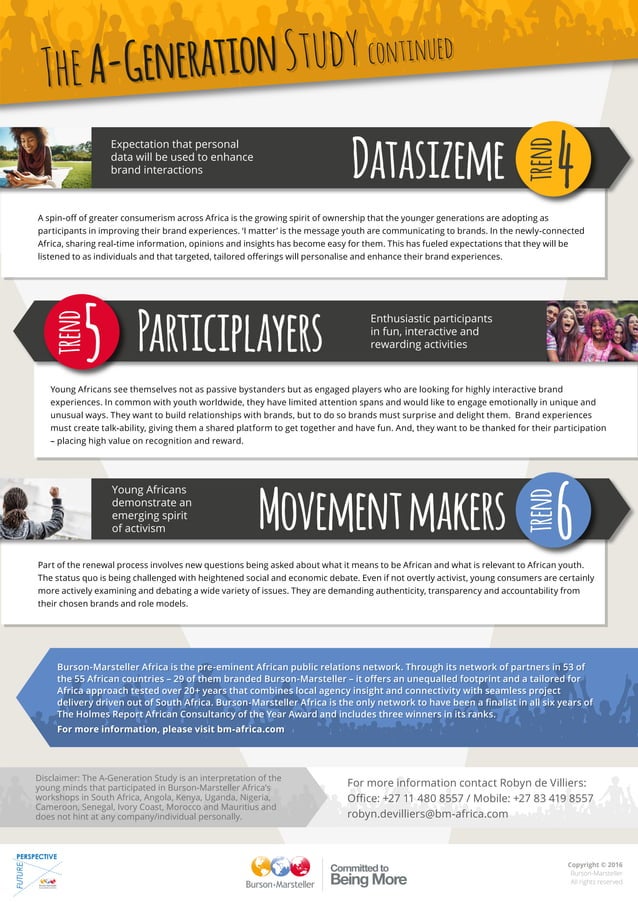 A-Generation Study 2016 | PDF | Africa Travel | Travel Locations