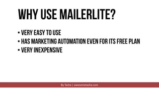 Mailerlite Tutorial Pptx