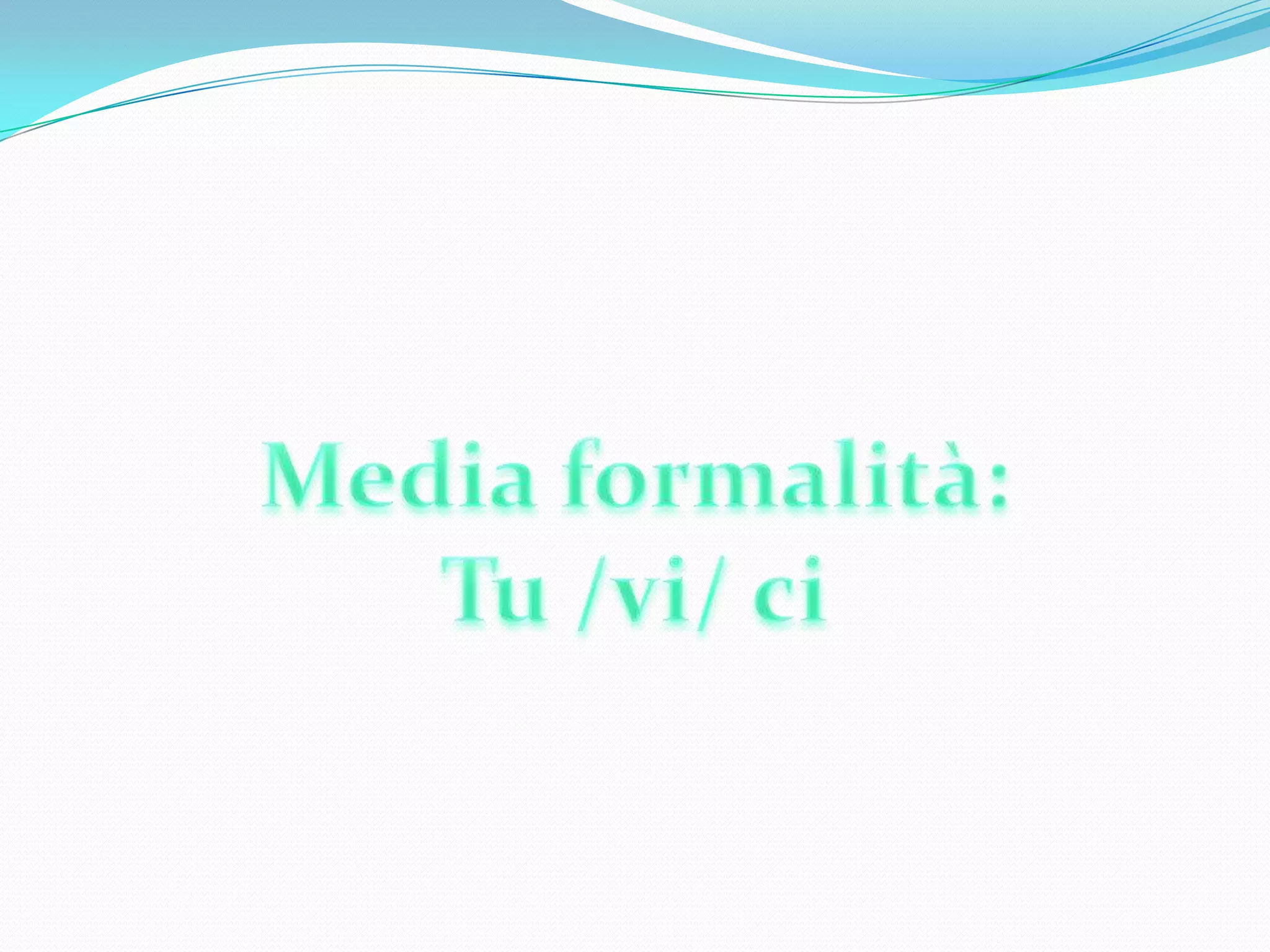 Scrivere una e-mail formale | PPTX