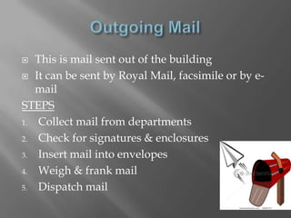 Mail handling jenna | PPT