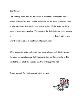 Mailing may activity-letter | PDF