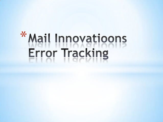 Mail innovations | PPT