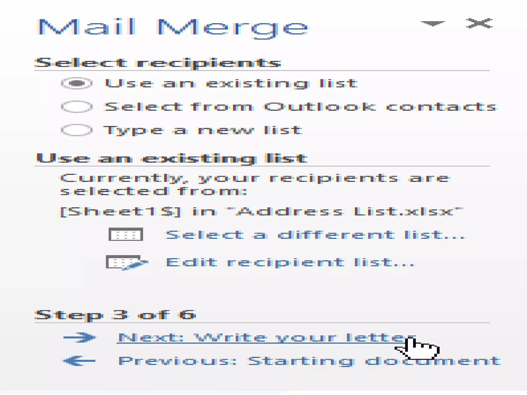 Mail merge | PPTX