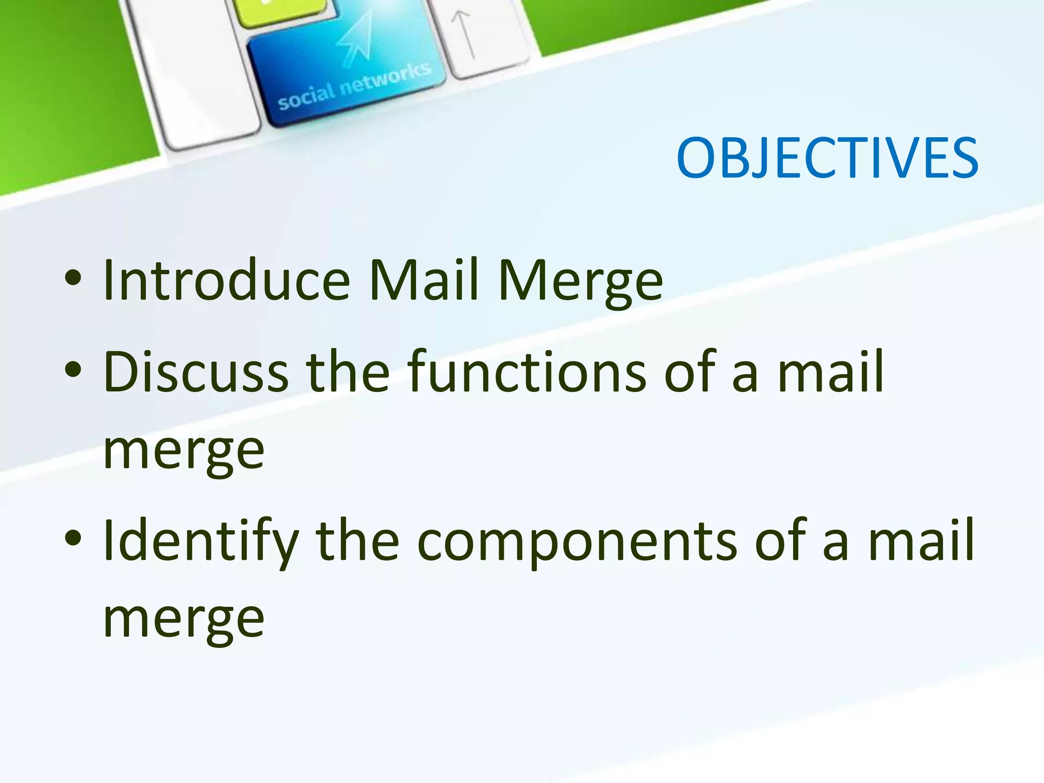 Mail merge | PPTX