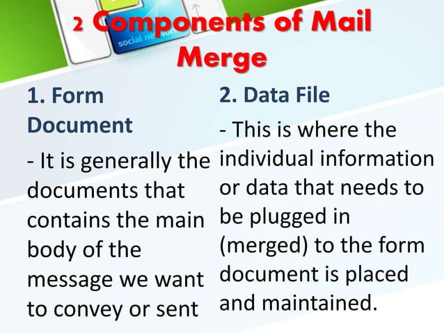 mail-merge